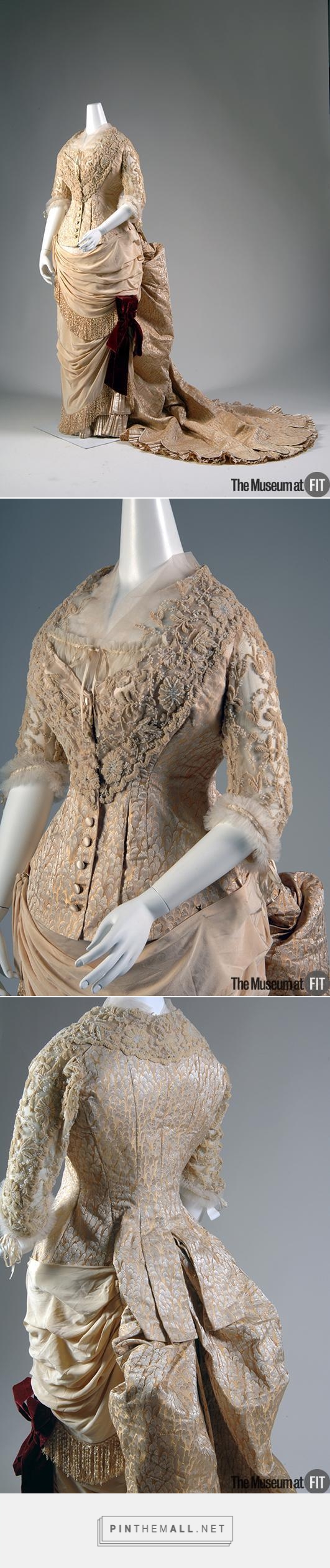 Evening dress (c. 1883, France) : r/HistoricFashionPorn